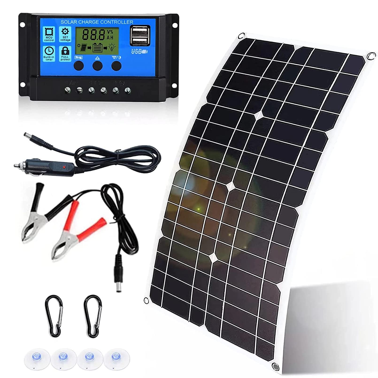 Buy 25W 12V Monocrystalline Solar Panel Monocrystalline Solar Panel 12 ...