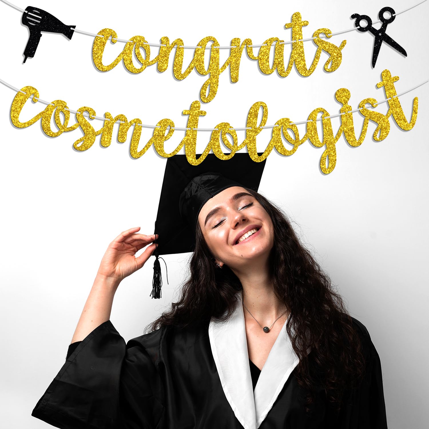 Cosmetology School Graduation Decorations Congratulations, High School