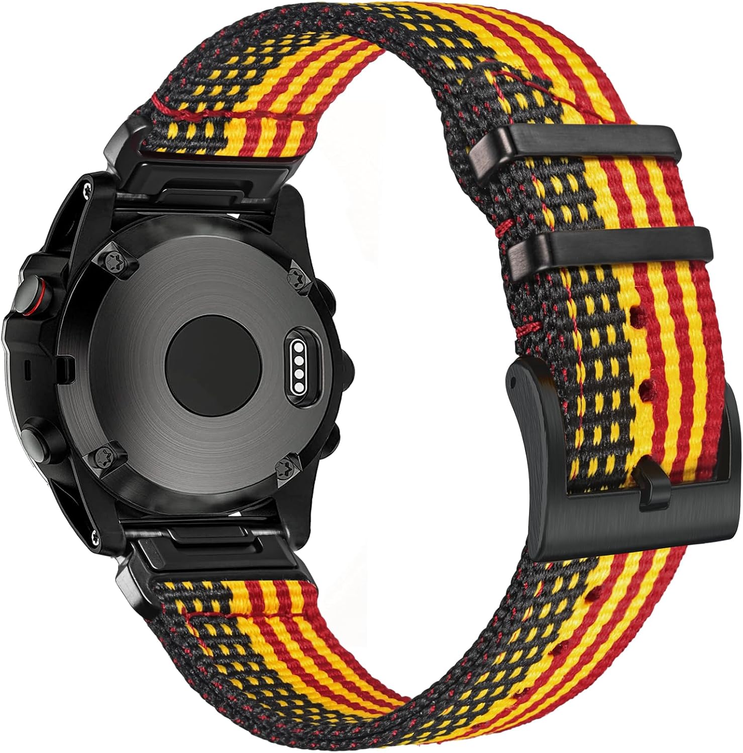 Amazon.co.jp: Torbollo ガーミンベルト ナイロンガーミンバンド Fēnix/Instinct/Approach/MARQ ...