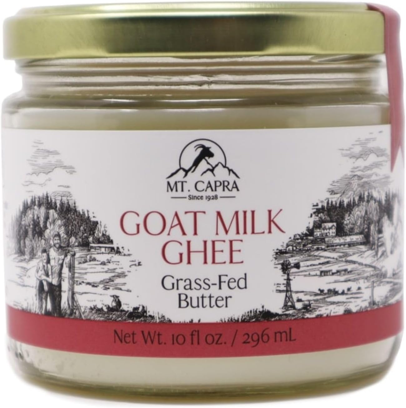 Amazon.com: MT. CAPRA SINCE 1928 Goat Milk Ghee | Grass Fed Clarified ...