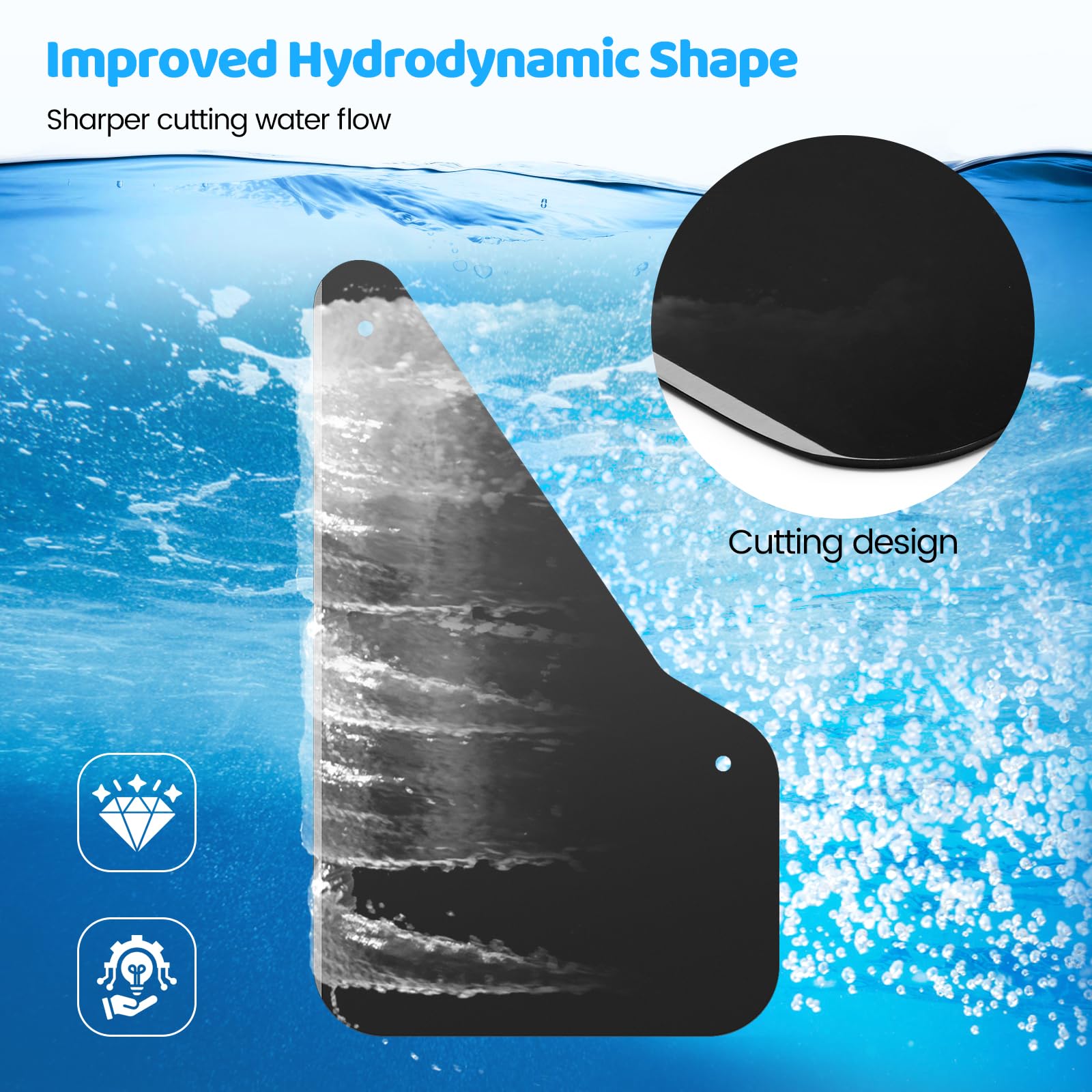 Snapklik.com : Paddle Boat 2 3 5 Seater Rudder Kit, Exclusive Stainless ...