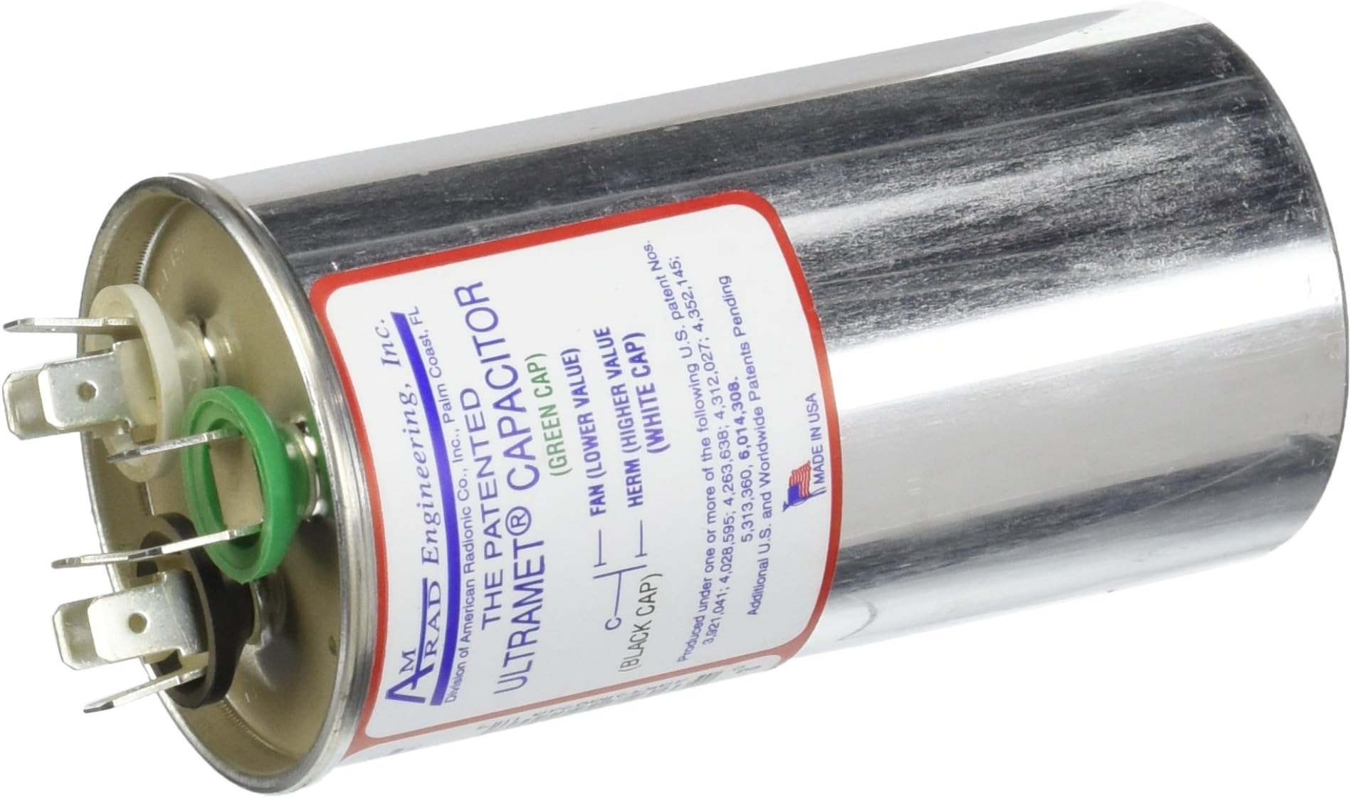 Amazon.com: AMRAD ENGINEERING USA2236 Round USA-Made Motor Run ...