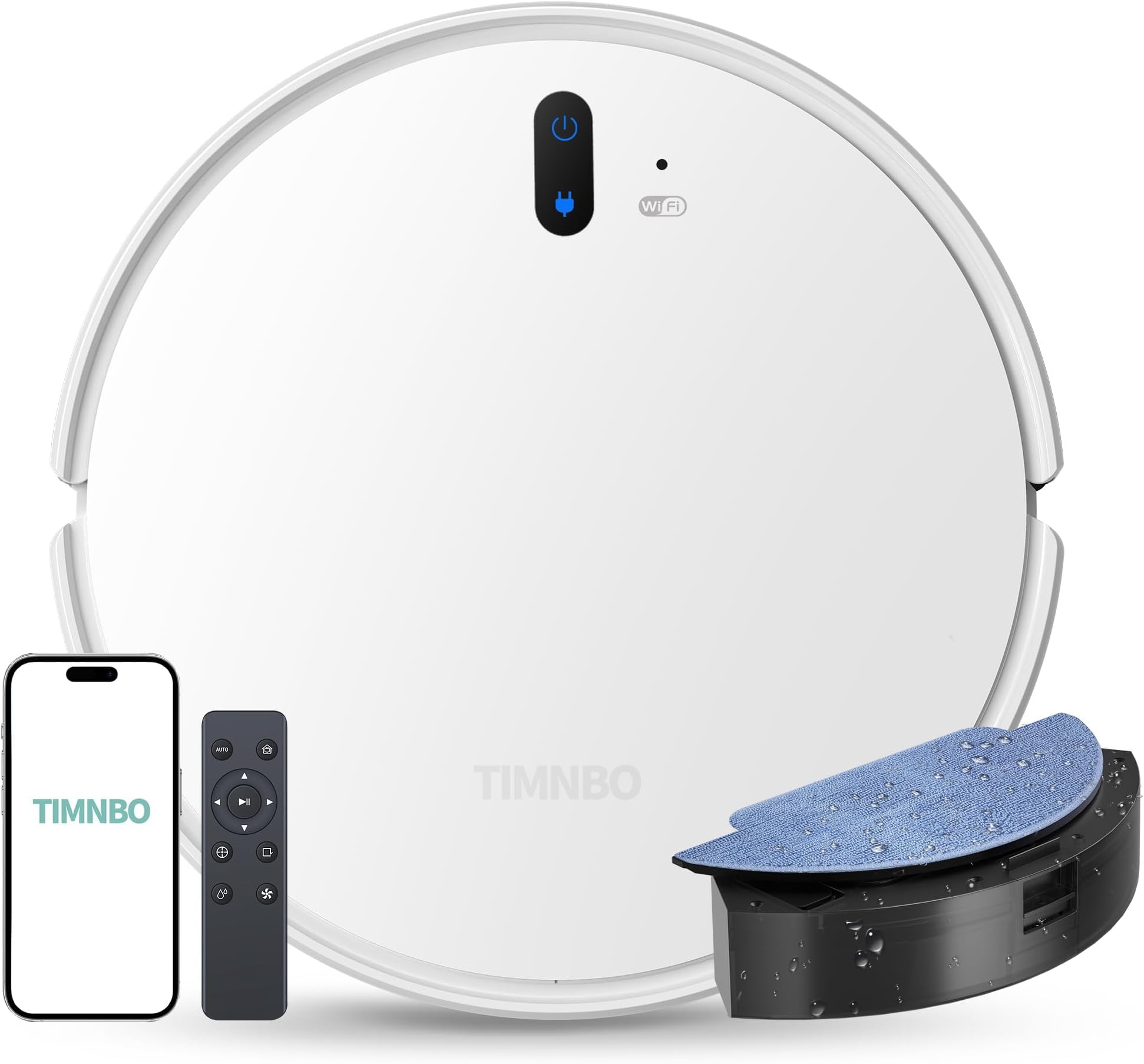 Amazon.com - VersLife Robot Vacuum and Mop Combo, 2 in 1 Robotic Vacuum ...
