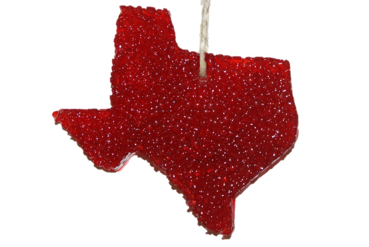 Amazon.com: ChicWick Car Candle Leather Fiery Texas Shape Car Freshener ...