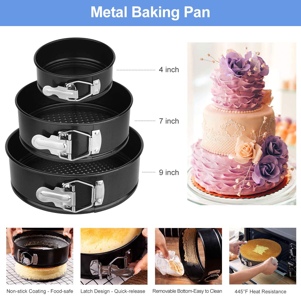 Icing Piping Tips Collection 390PCS Cake Decorating Supplies Kit For ...