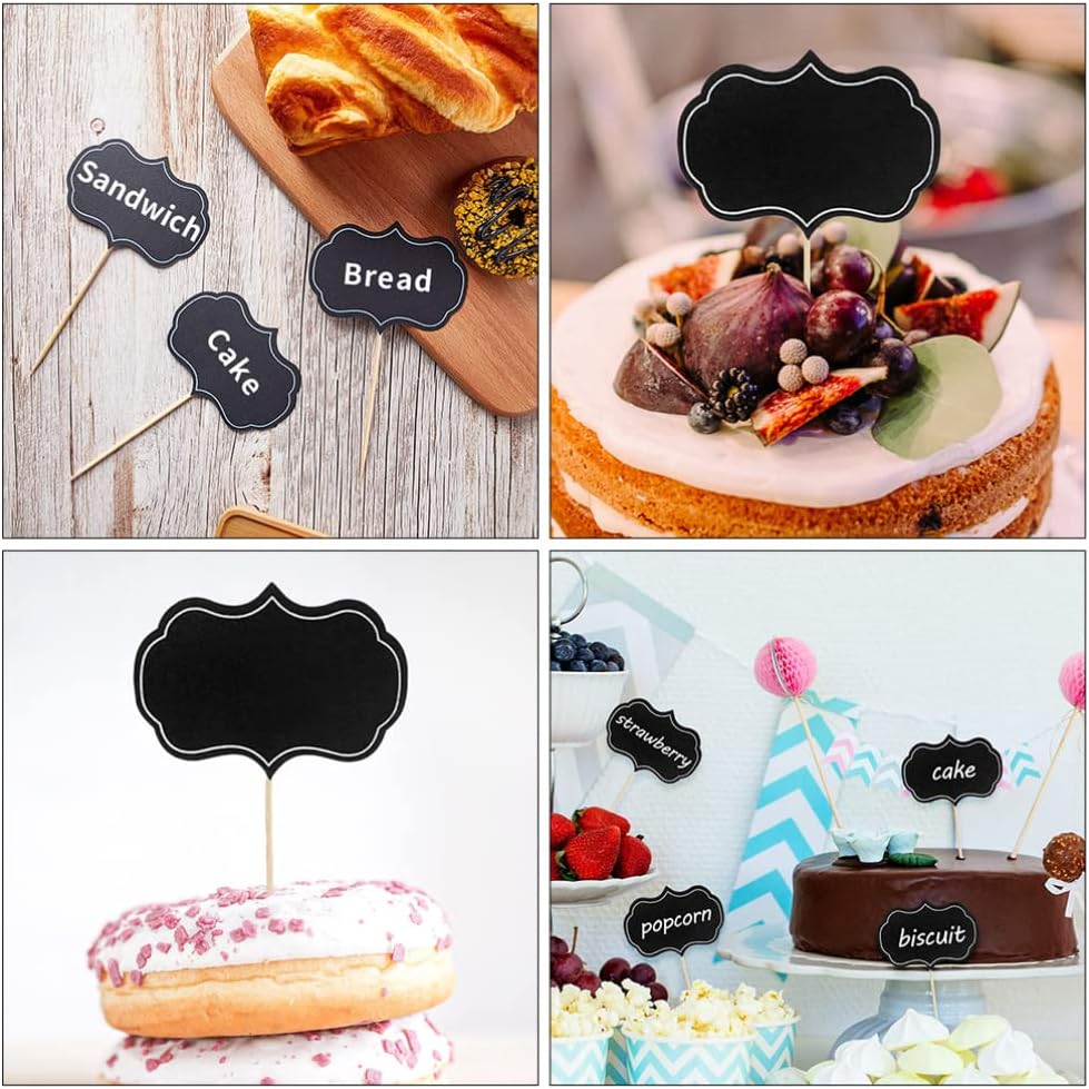 Kichvoe Marcadores de queso para tablero de embutidos 48 etiquetas de ...