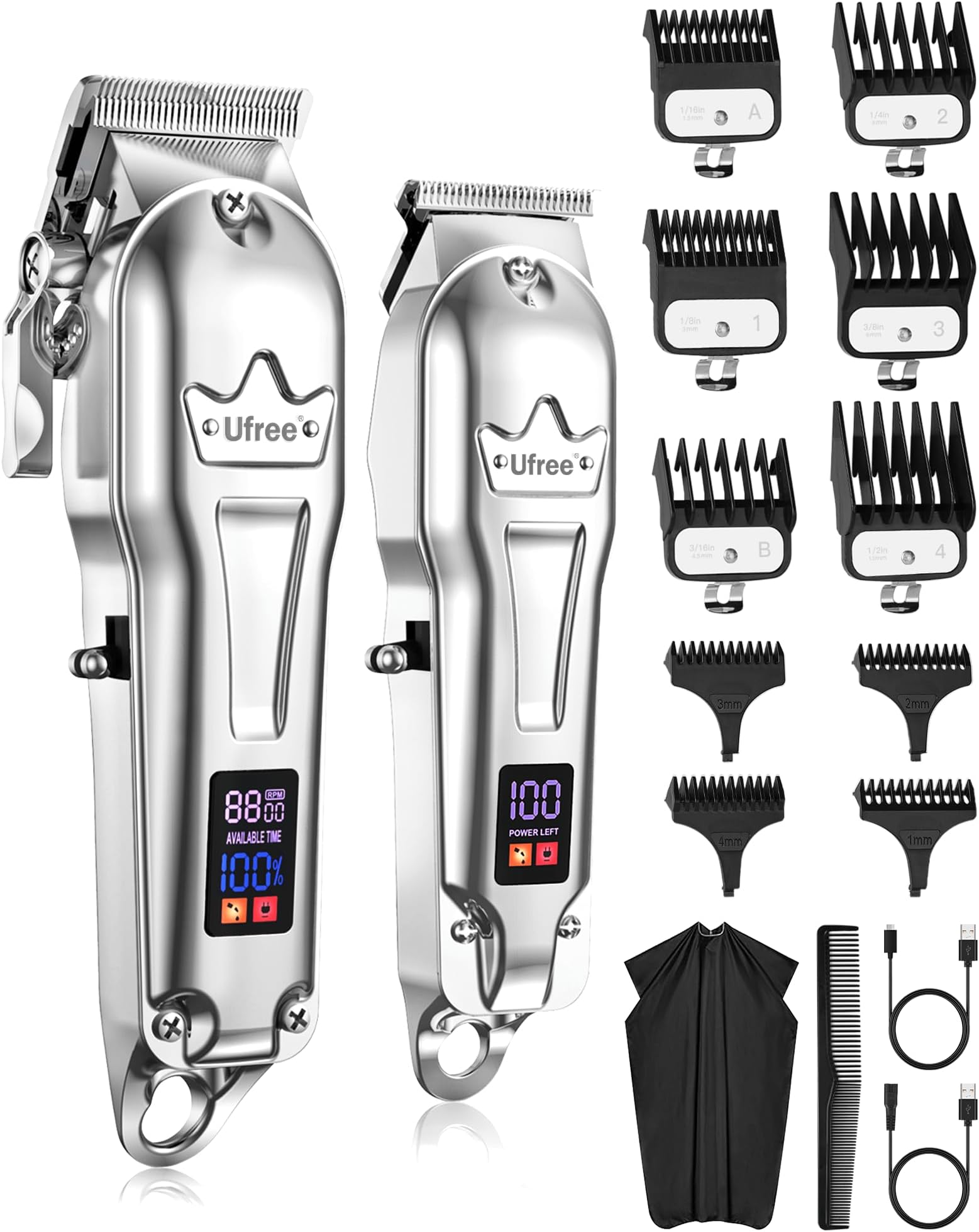 Amazon.com: Novah® Professional Hair Clippers for Men, Professional ...