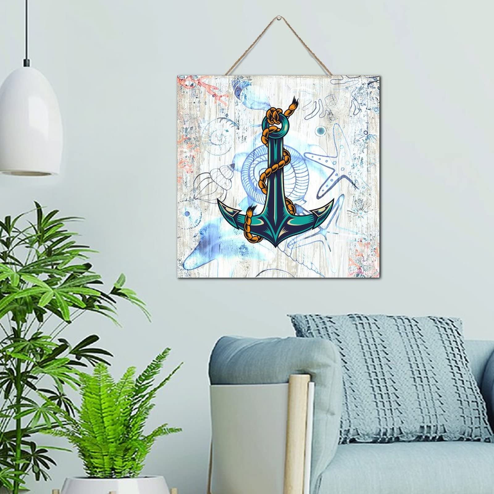 Nautisch Anker Behang Nautisch Behang Etsy Nederland
