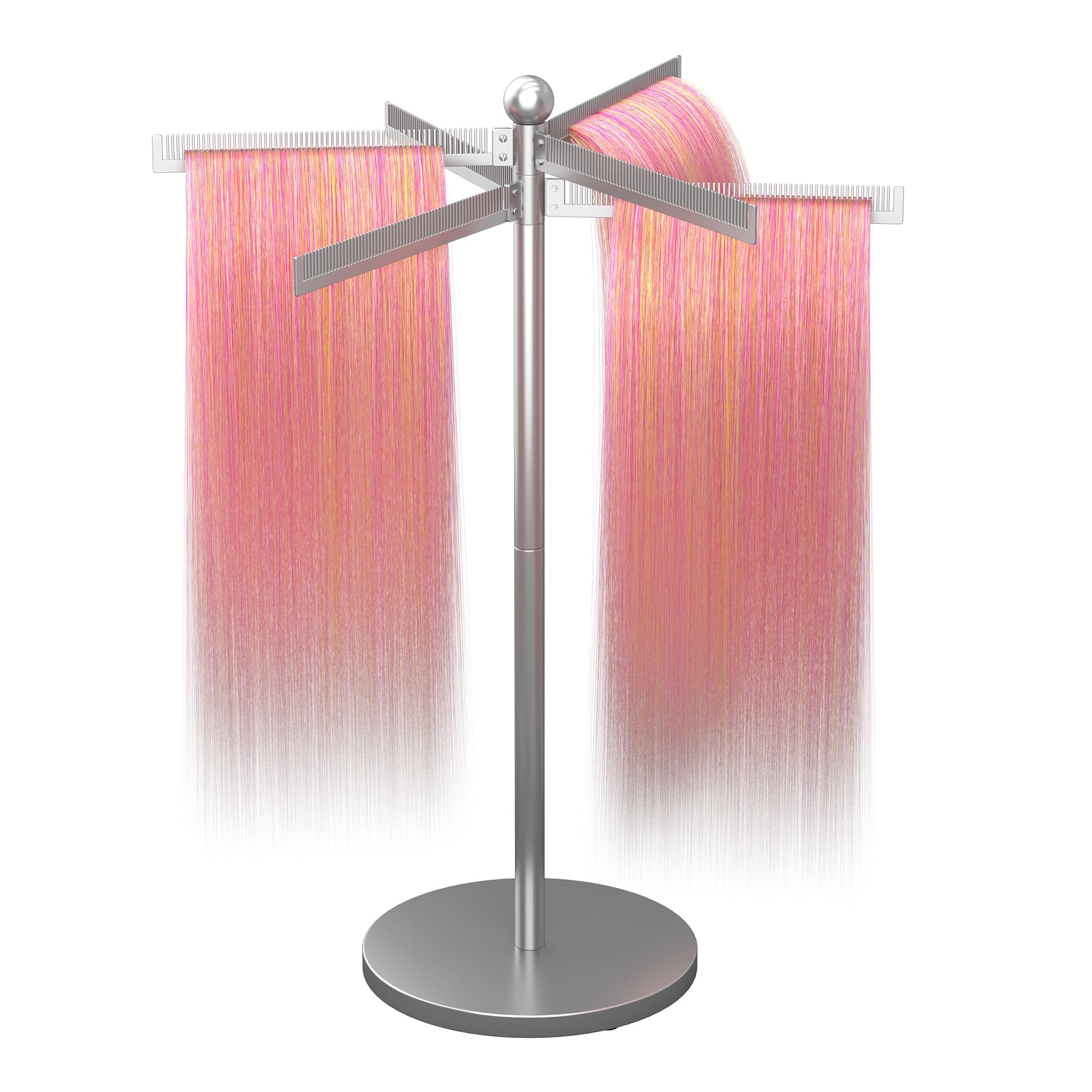 Amazon.com : Metal Hair Extension Holder, Rotation Hair Extension ...