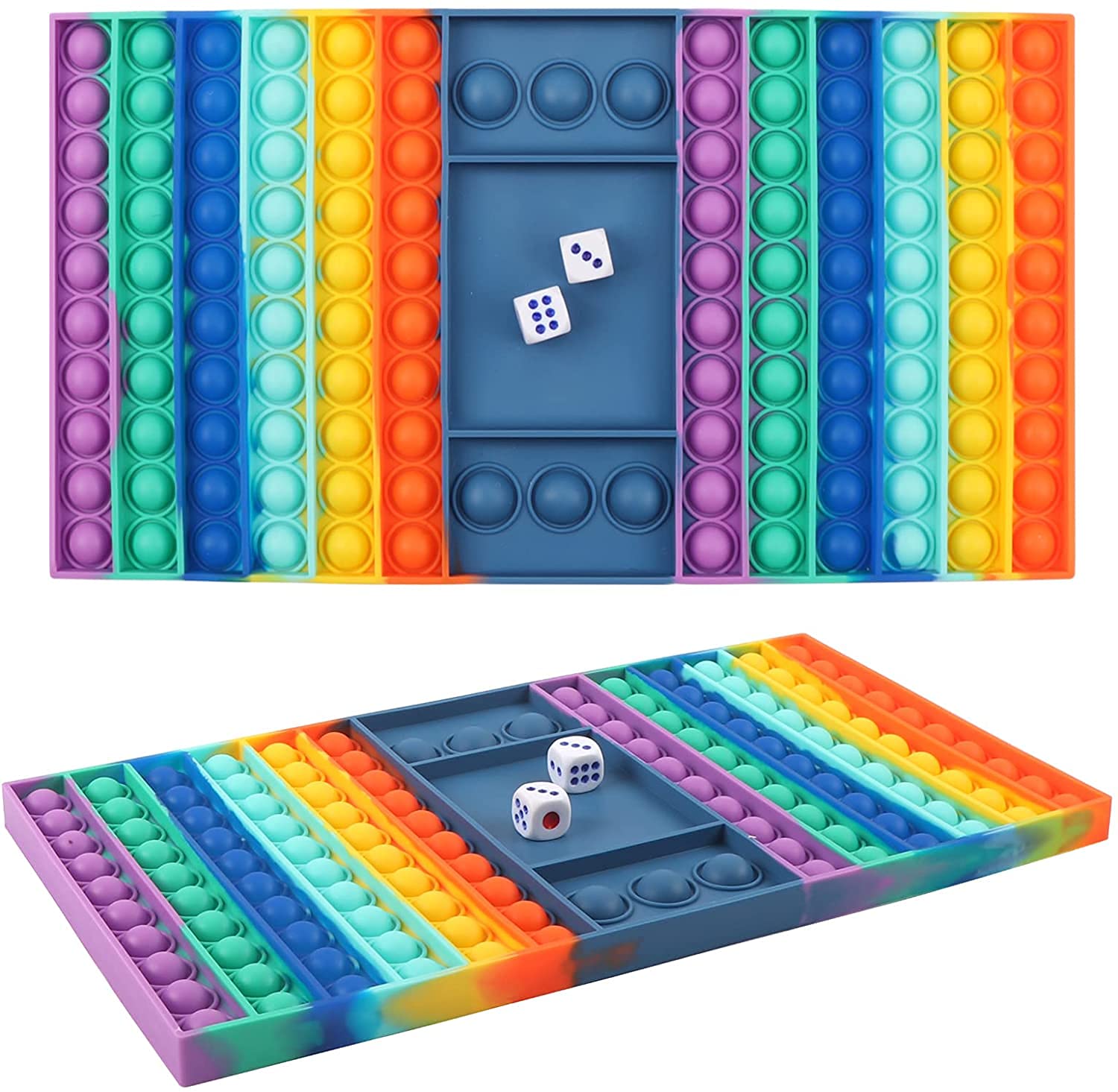 Buy Popper Fidget Toy Game Set, Big Size Push Pop Fidget Toy, Push ...