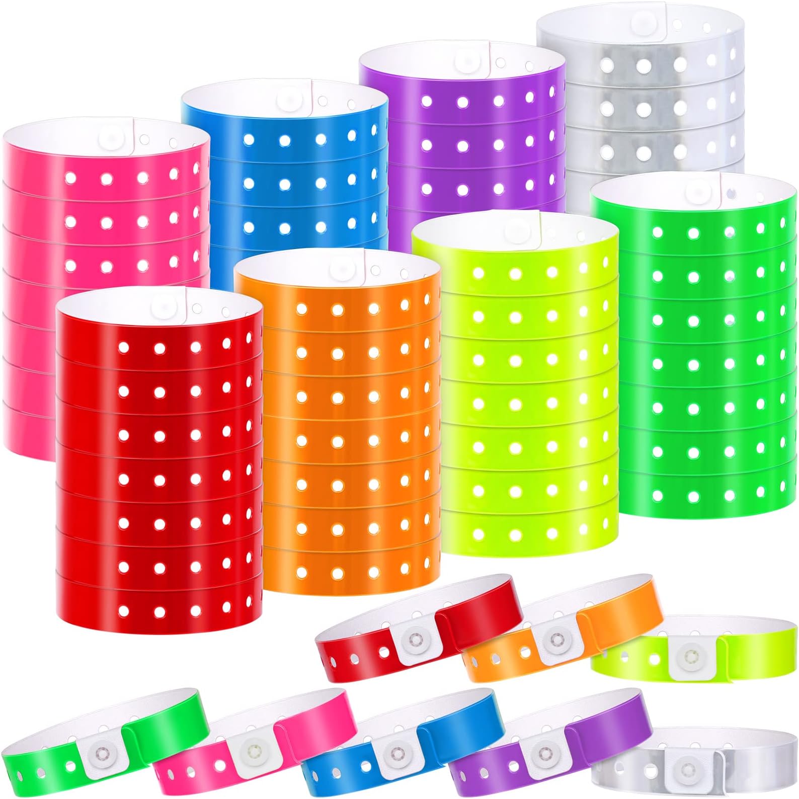 Amazon.com : Aquamentor Reusable Vinyl Wristbands - Implement Water ...