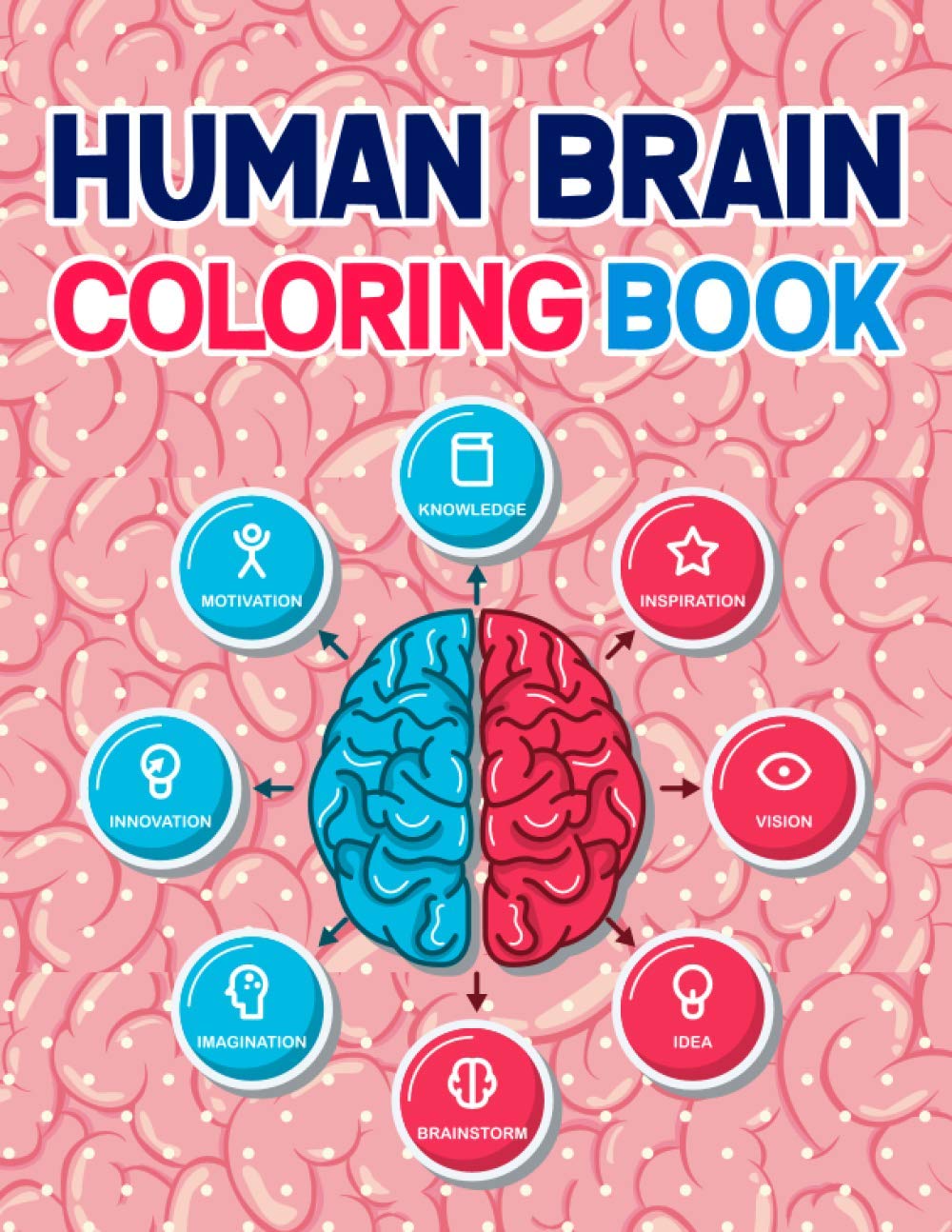 Human Brain Coloring Book The Ultimate Human Brain Students Self ...