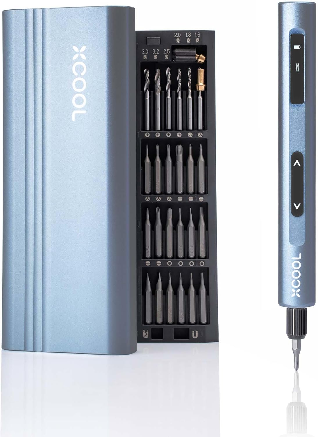 Amazon.com: XCOOL Mini Electric Screwdriver, 52-in-1 Precision Electric ...