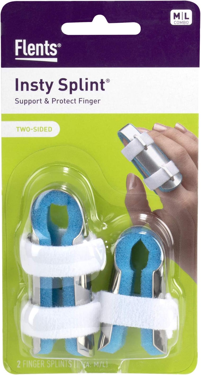 Amazon.com: STAX Finger Splint - Size 3 - Clear : Health & Household