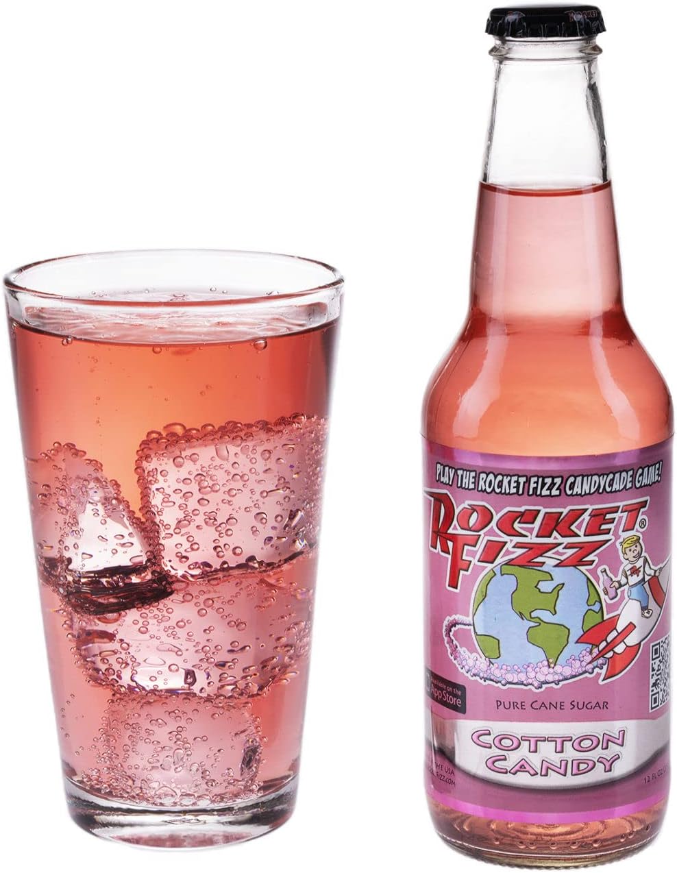 Amazon.com : Rocket Fizz Cotton Candy Soda : Grocery & Gourmet Food