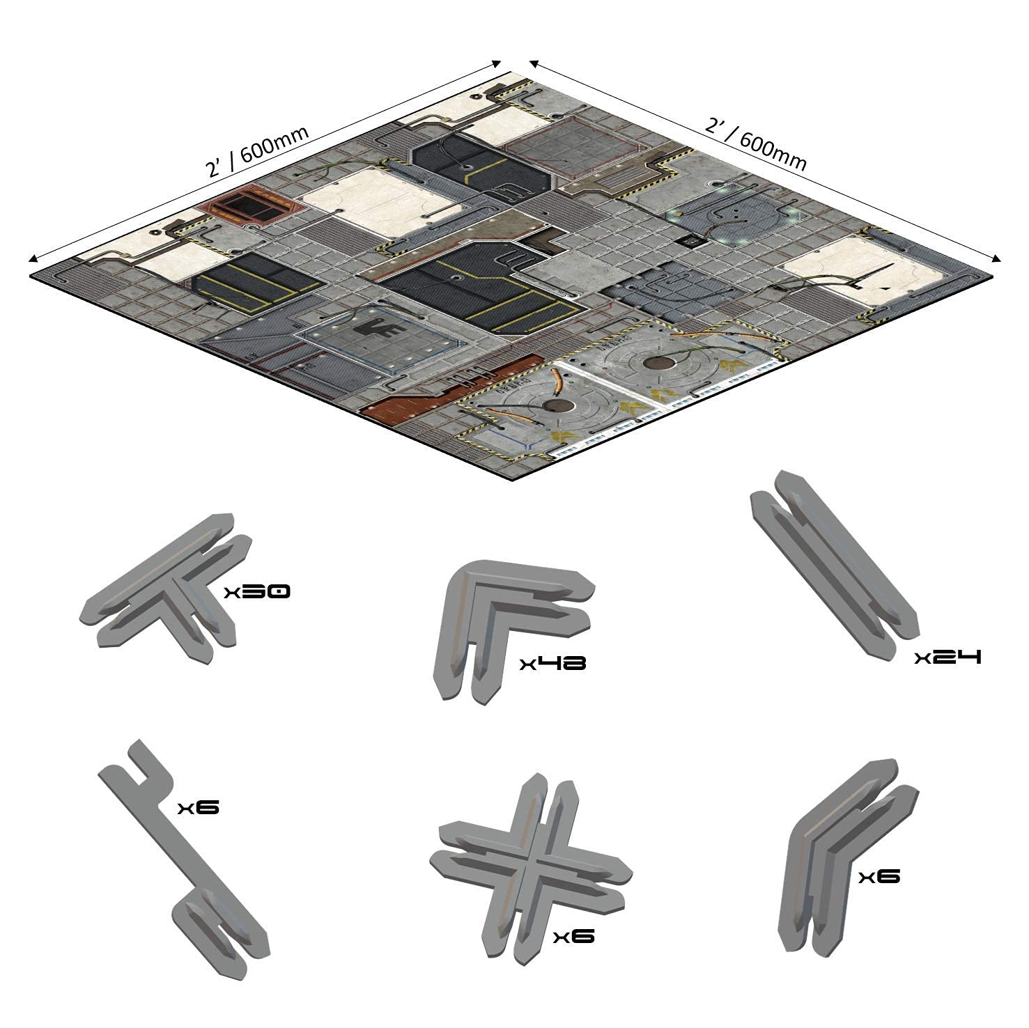 Buy Battle Systems Sci-Fi Terrain - 28mm Modular 3D Space Terrain ...