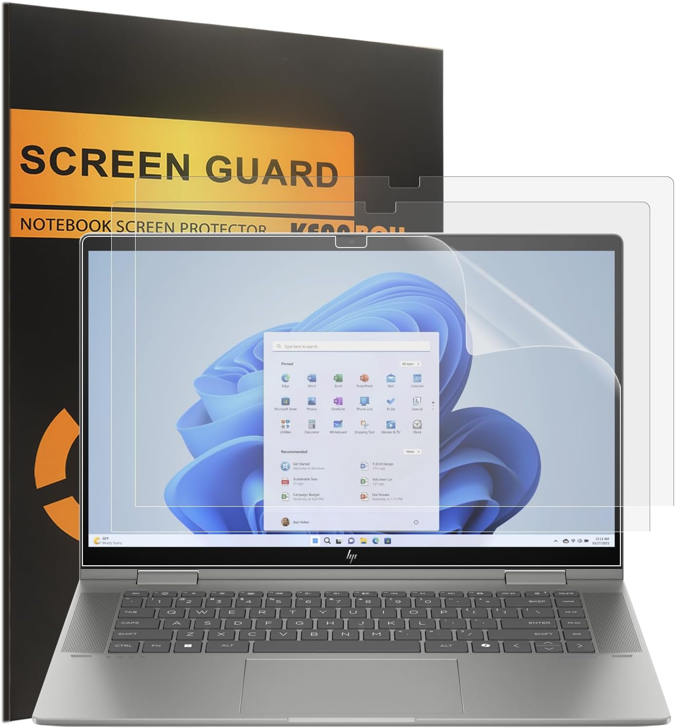 Amazon.com: KEANBOLL 3 Pack Anti Glare Matte Screen Protector for HP ...