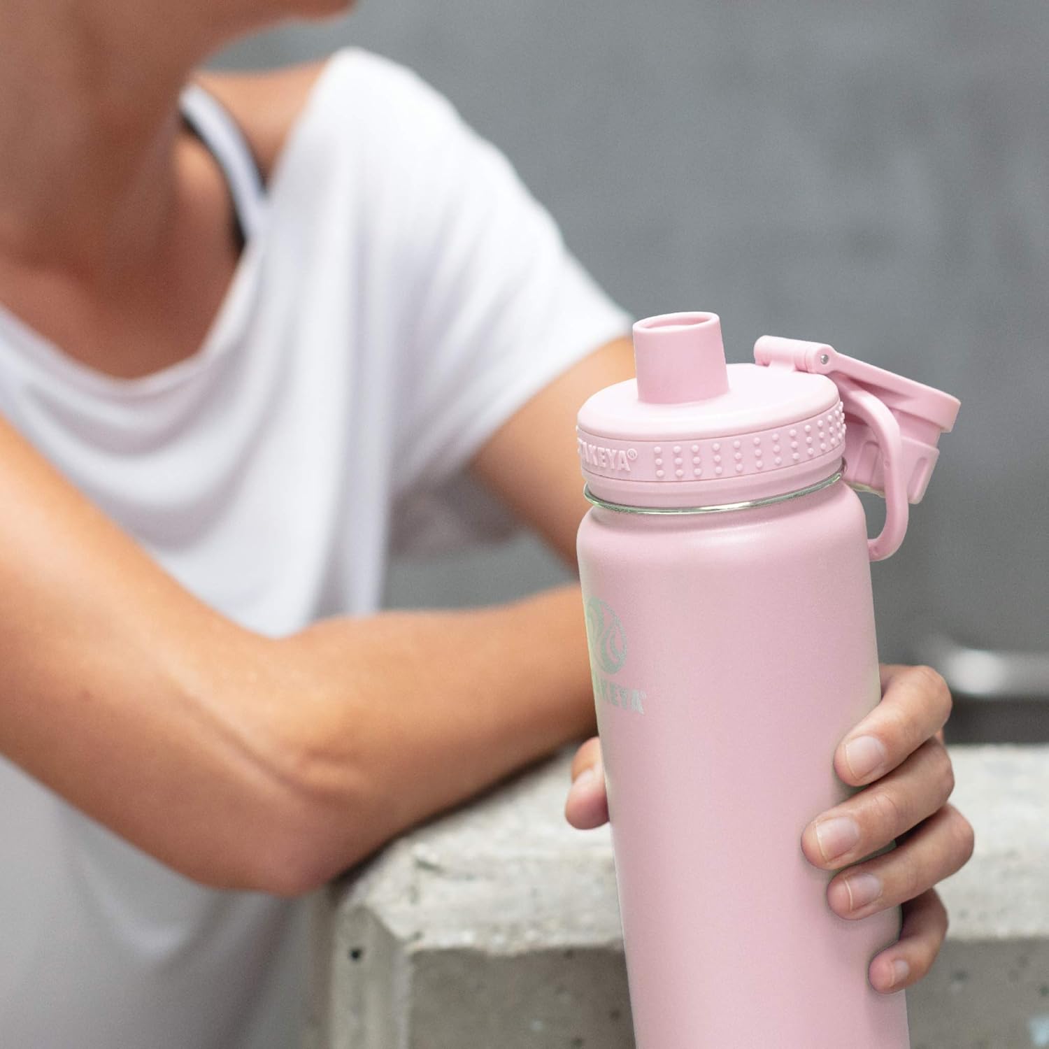 Buy Takeya Actives Insulated Stainless Steel Water Bottle with Spout ...