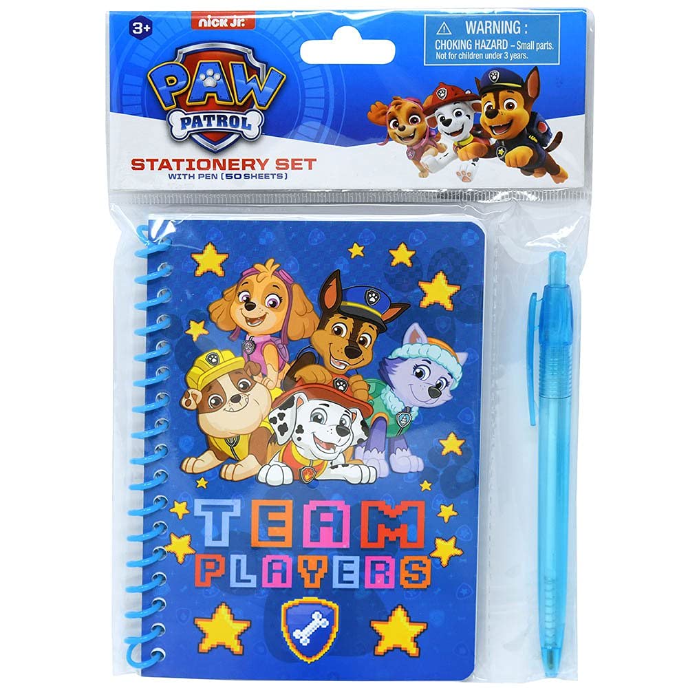 Amazon.com: Innovative Designs, LLC Paw Patrol Spiral Notebook with Pen ...