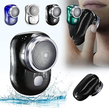 Mini Electric Shaver Portable Electric Shaver, Pocket Portable Electric ...