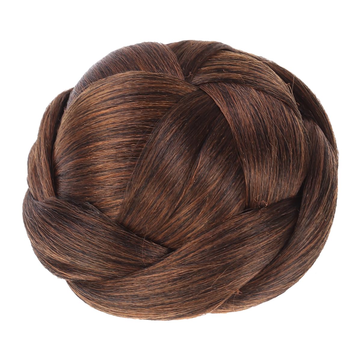 Amazon.com : POPETPOP Fake Hair Bun Wig Bun, Hair Chignon Braided Hair ...