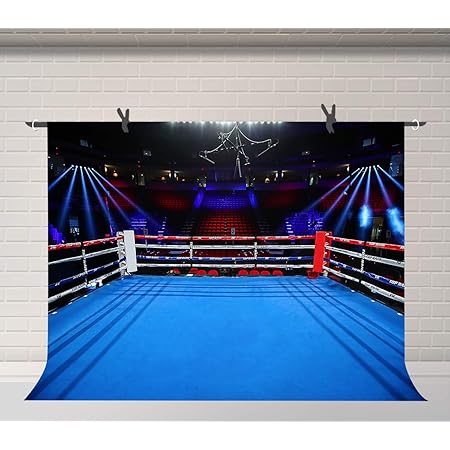Amazon.com : FUERMOR 7x5ft Boxing Ring Background Sports Competition ...