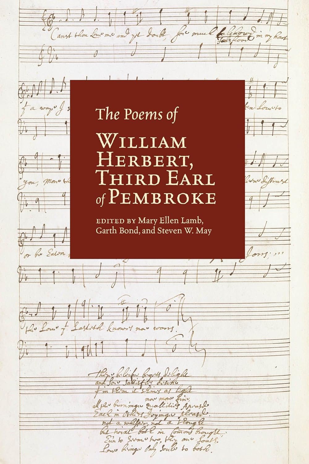 The Poems of William Herbert, Third Earl of Pembroke (Volume 42 ...