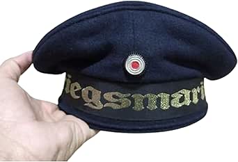 Amazon.com: ww2 Kriegsmarine Sailor Cap Navy Blue Wool