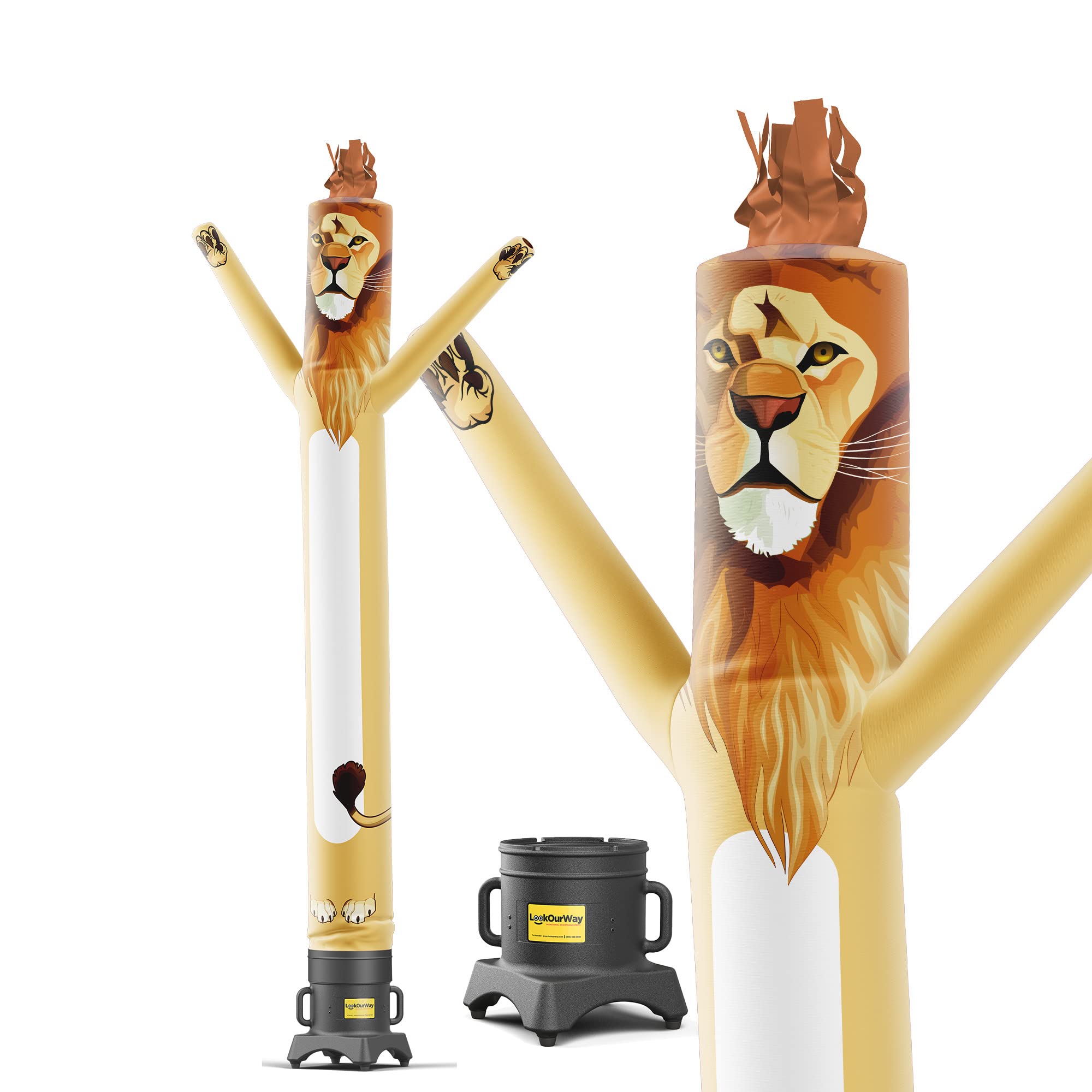 Buy LookOurWay Air Dancers Inflatable Tube Man Set - 10ft Tall Wacky ...