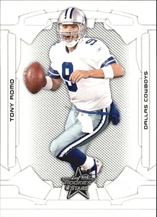 Amazon.com: 2008 Leaf Rookies & Stars Football Card #26 Tony Romo ...
