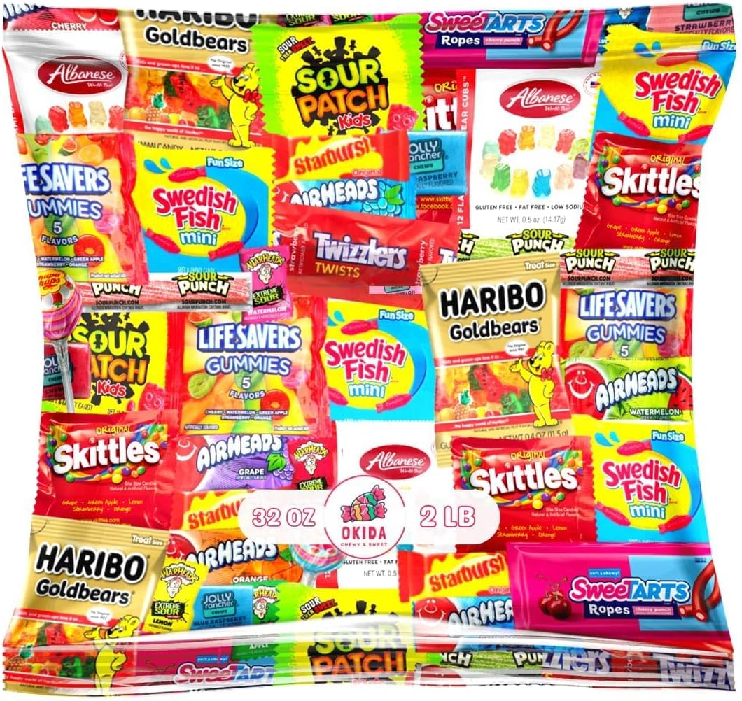 Amazon.com: Assorted Candy Variety Pack - Individually Wrapped Party ...