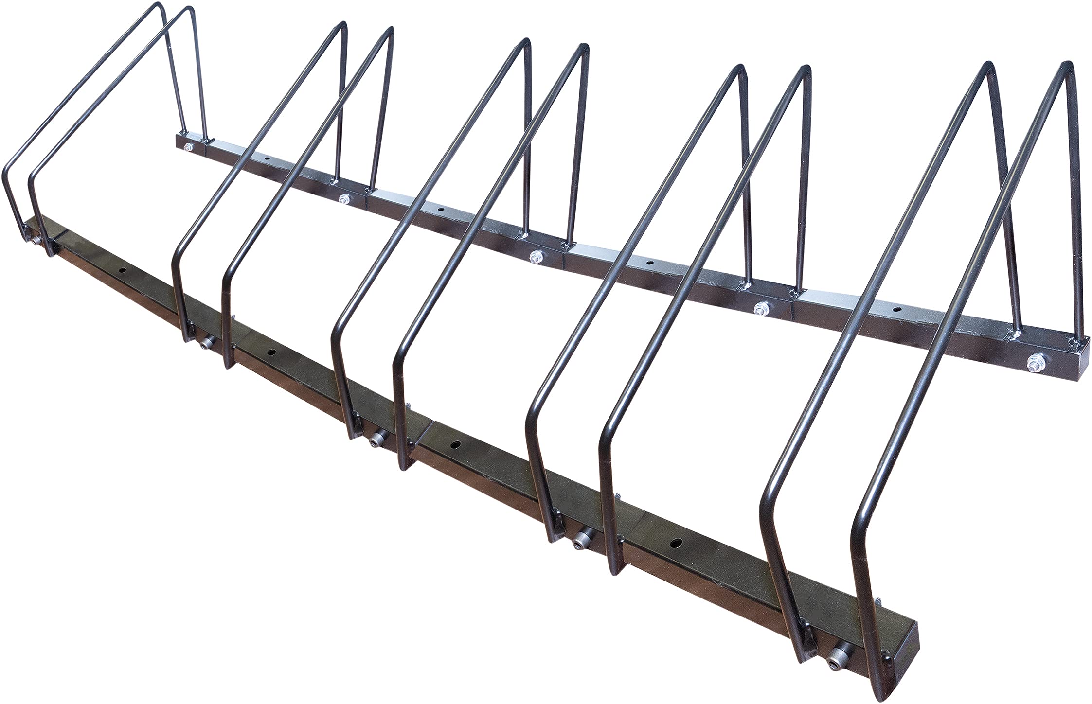 Bestfor Bike Stand for 5 Bikes - Black - Weather Resistant Alloy Steel ...