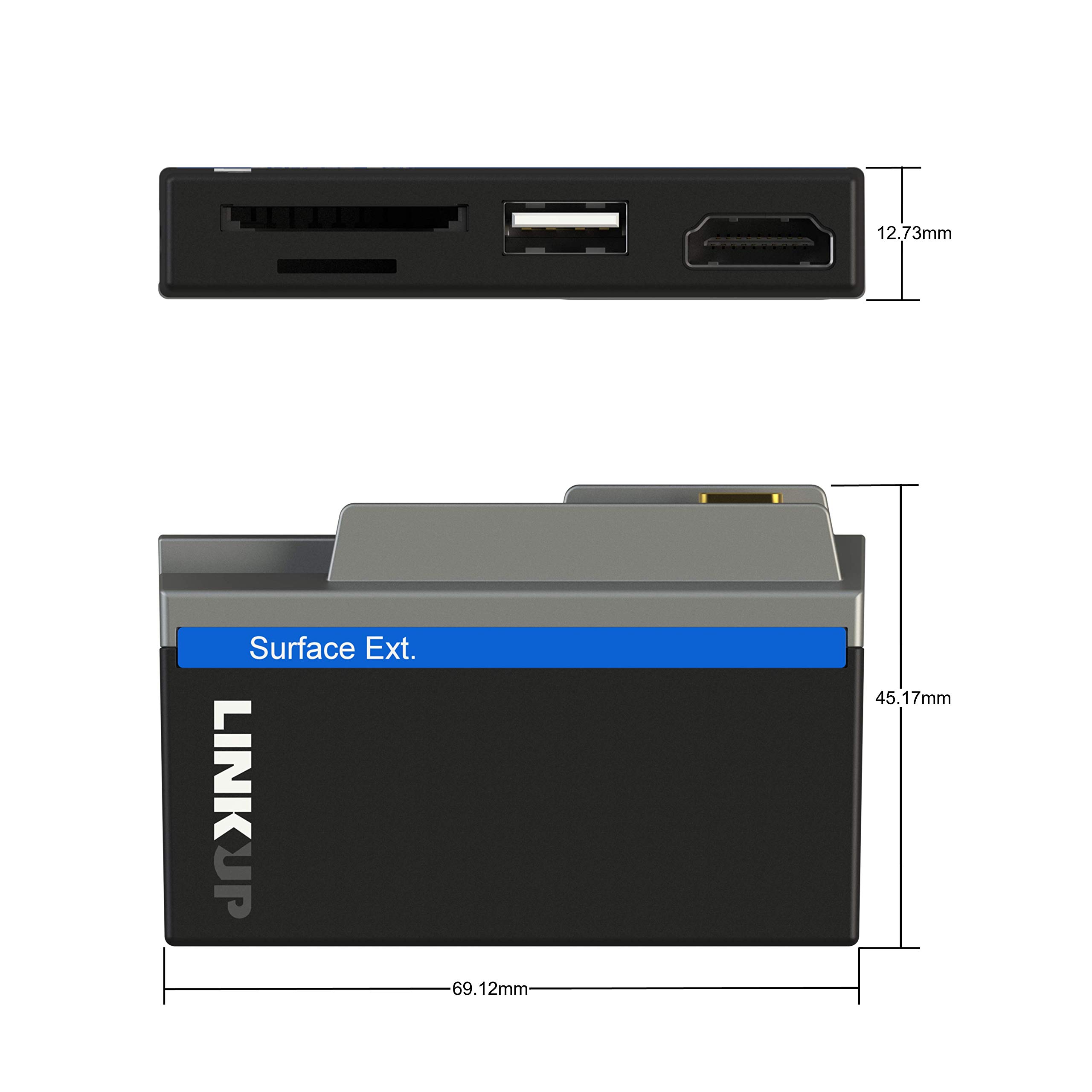 Snapklik.com : LINKUP - Microsoft Surface GO Compatible Docking Station ...
