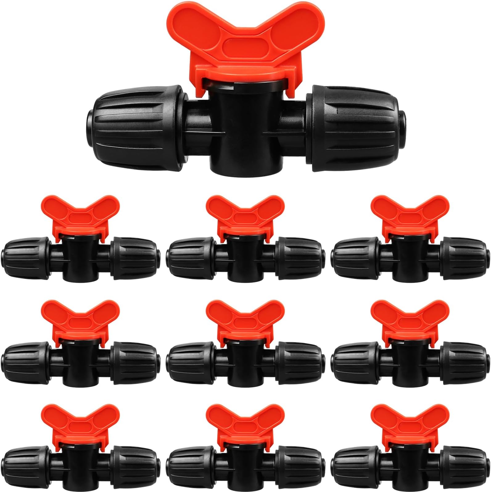 Amazon.com : Drip Depot Irritec Perma-Loc Tubing Coupling Valve - Size ...