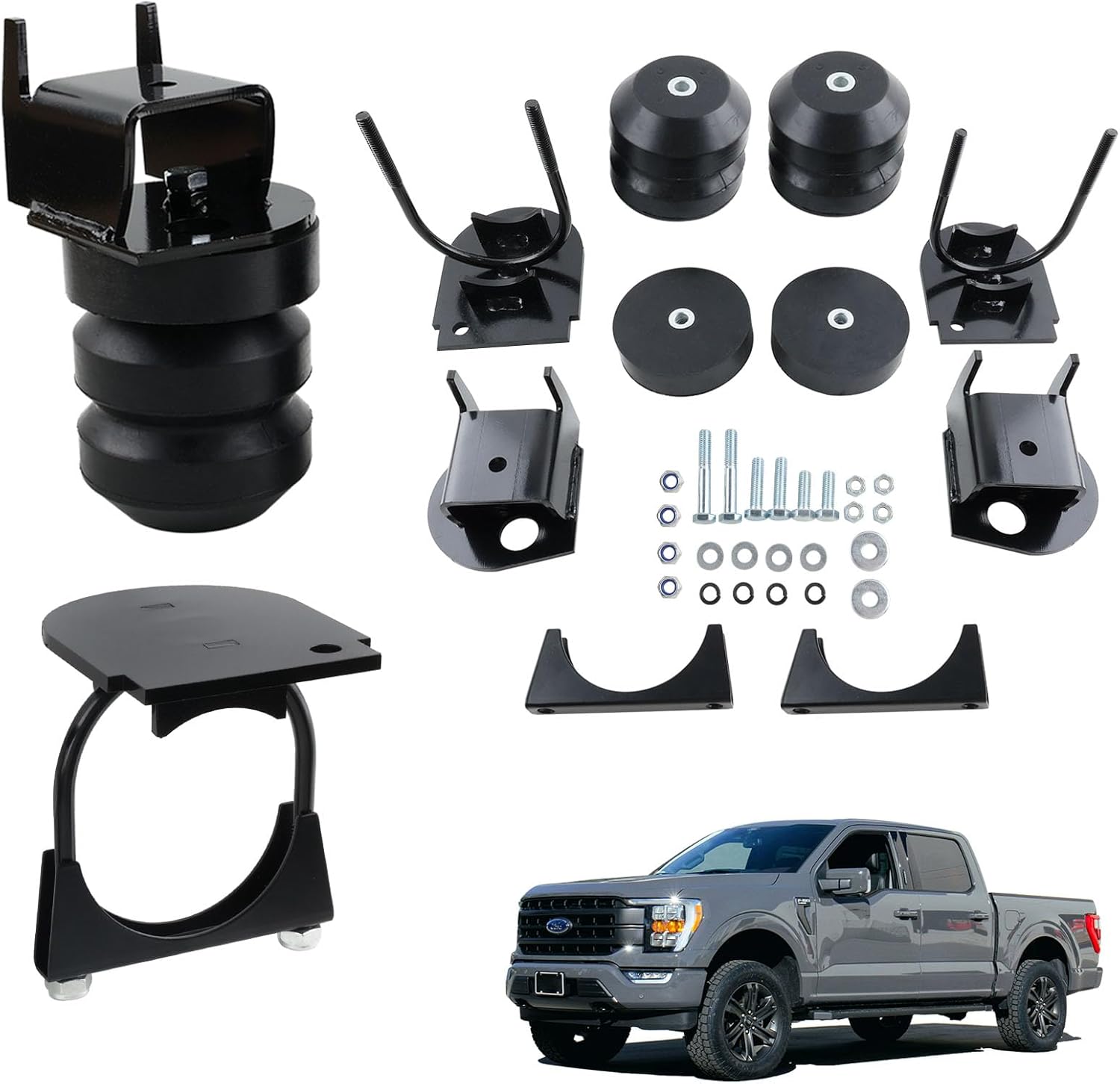 Amazon.com: RiAiCiING F150 Rear Suspension Enhancement System ...