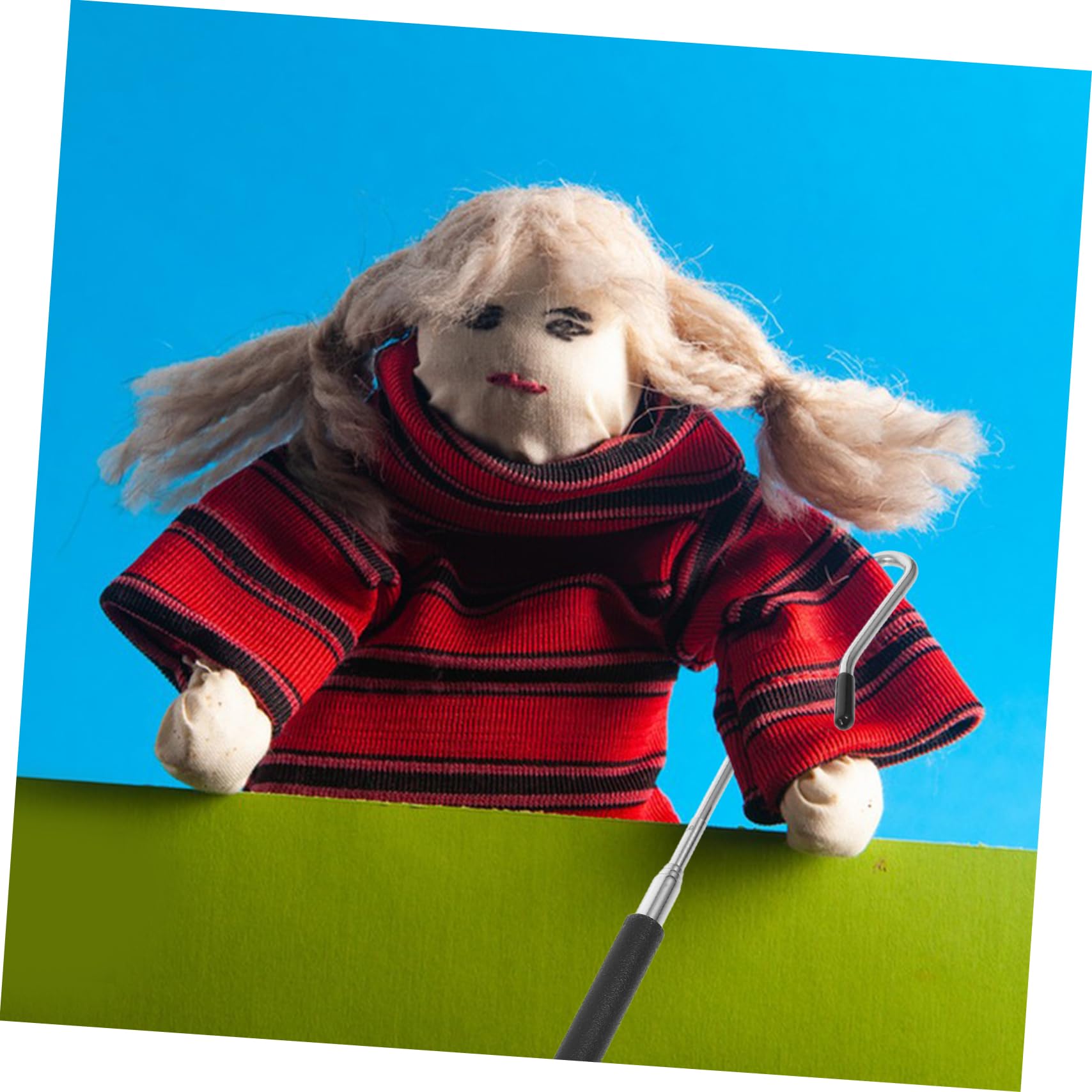 Puppet Hand Rod The Puppeteer S Hand Controls The Puppet With A Wooden ...