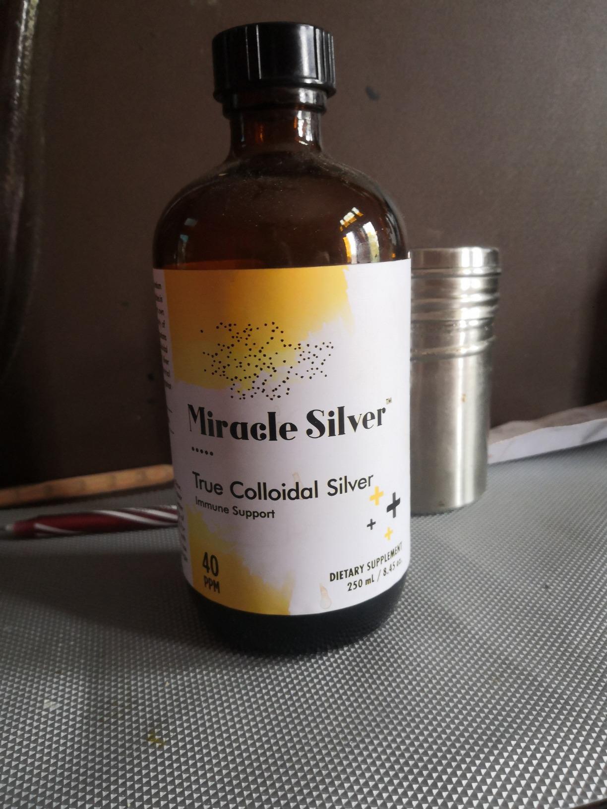 Blessed Organics Miracle Silver | True Colloidal Silver 40 Ppm 250 Ml ...