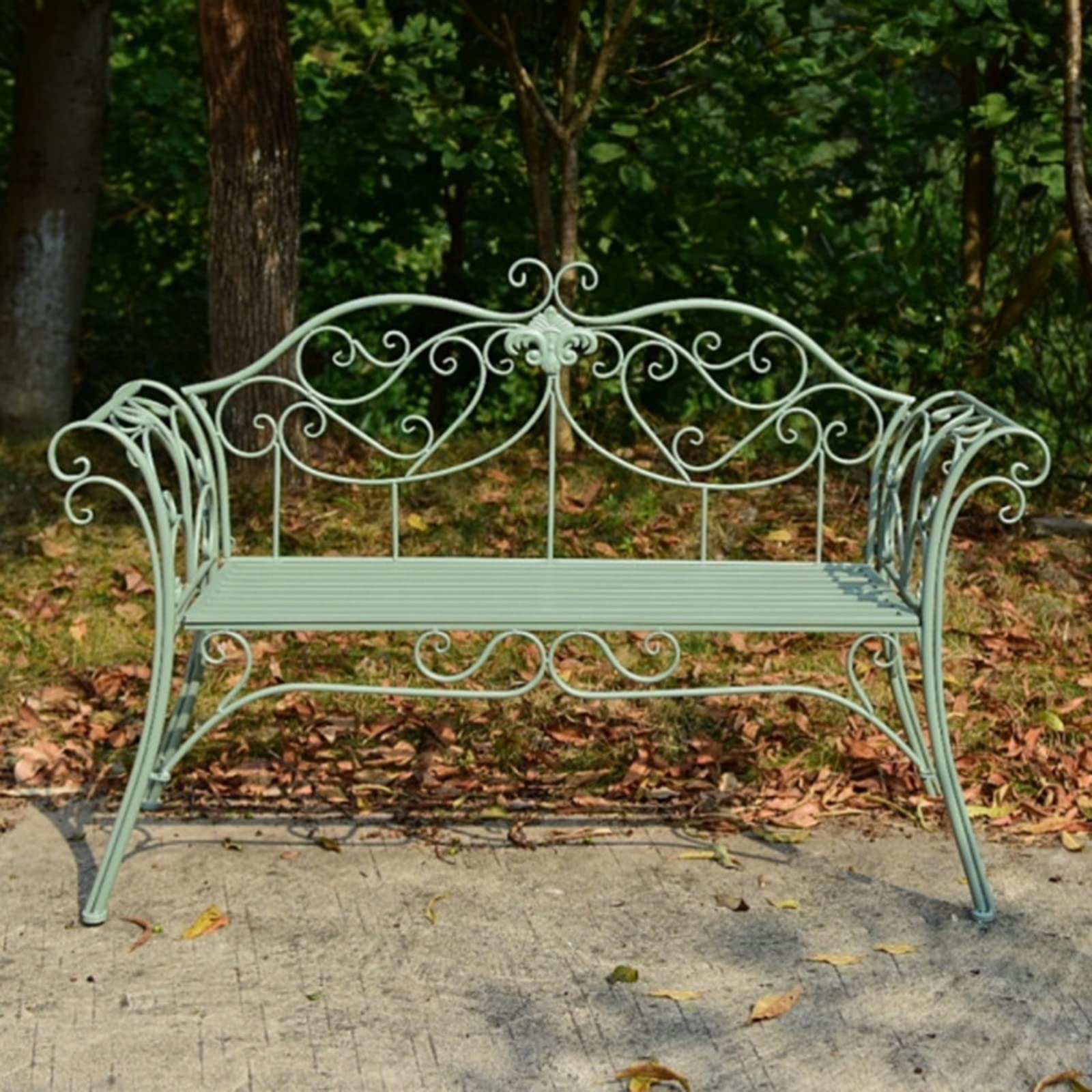 Curved Metal Garden Bench Curved Bench Outdoor Living From Leafy