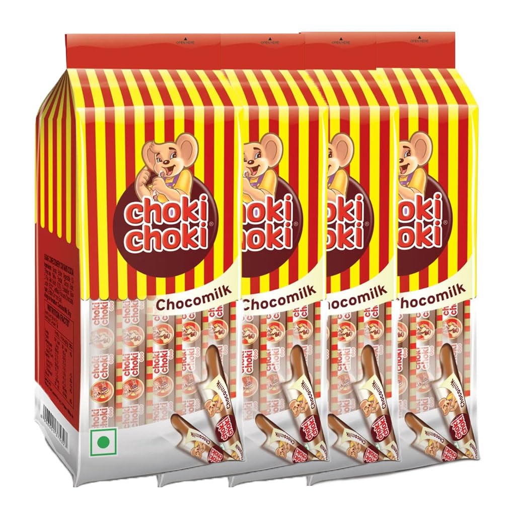 Throni Choki Choki Chocomilk 225g Pouch with Best Wishes Card (Pack of ...