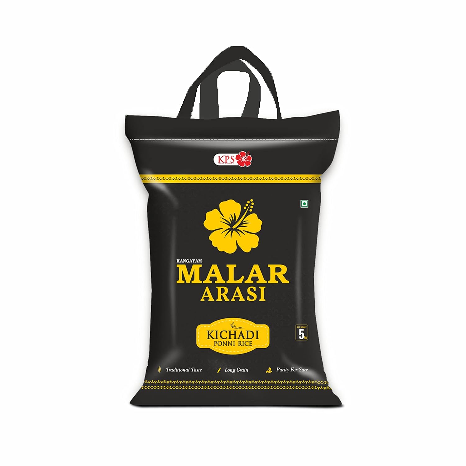 MR & SONS_Malar ARASI (Kichadi Ponni Rice) Traditional Taste - 5kg Bag ...