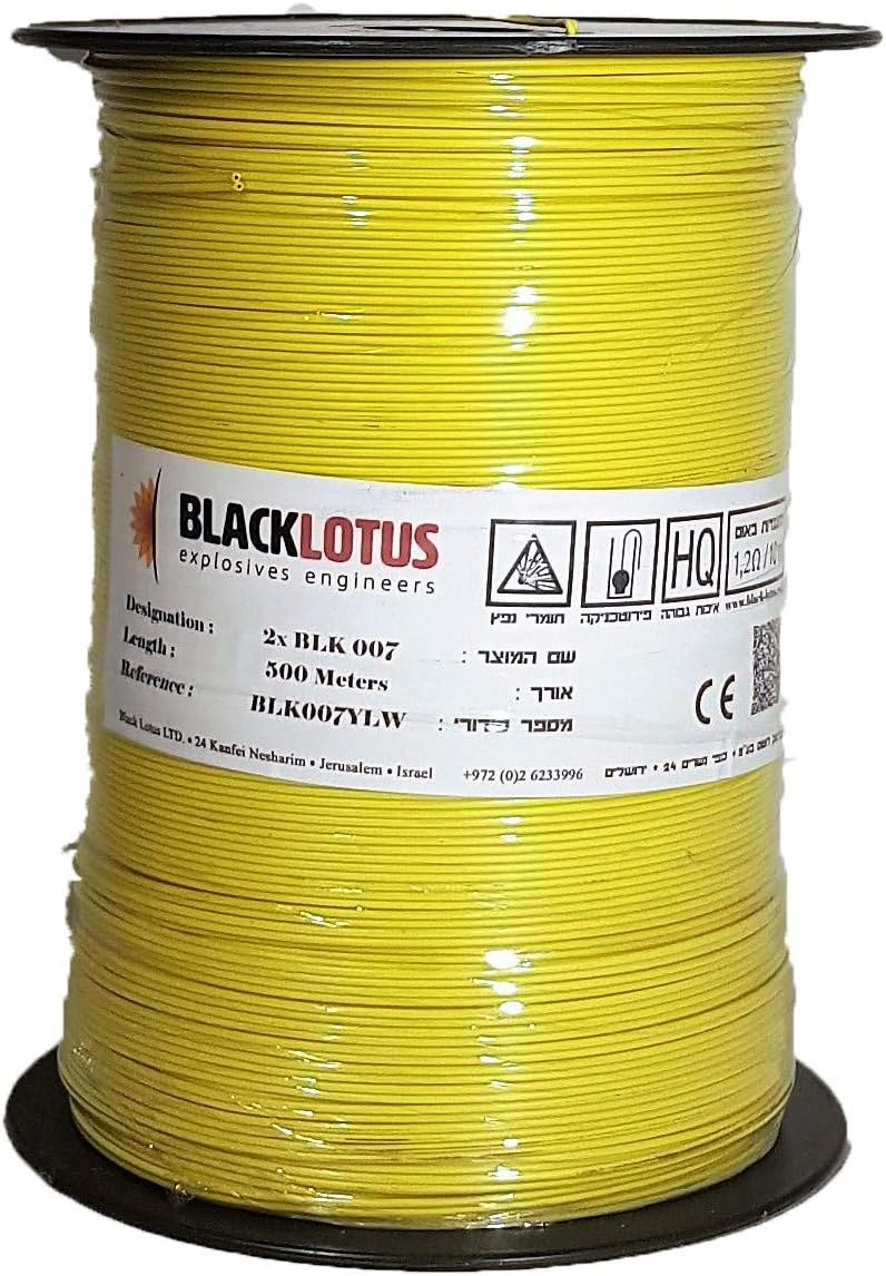 2 X 1640 ft / 500M Duplex Solid Copper Core Wire 22 Gauge / 0.6 mm for ...