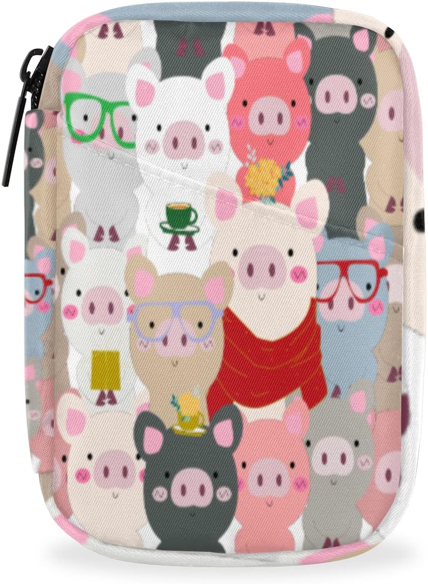 Amazon.com: Cute Pig Pill Case Weekly Medicine Organizer with Travel ...