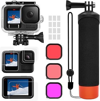 Kit accessori per GoPro Hero 13 nero, oGoDeal, custodia protettiva ...