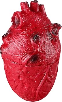 SEWACC Fake Heart, Realistic Heart Simulation Heart Scary Heart Fake ...