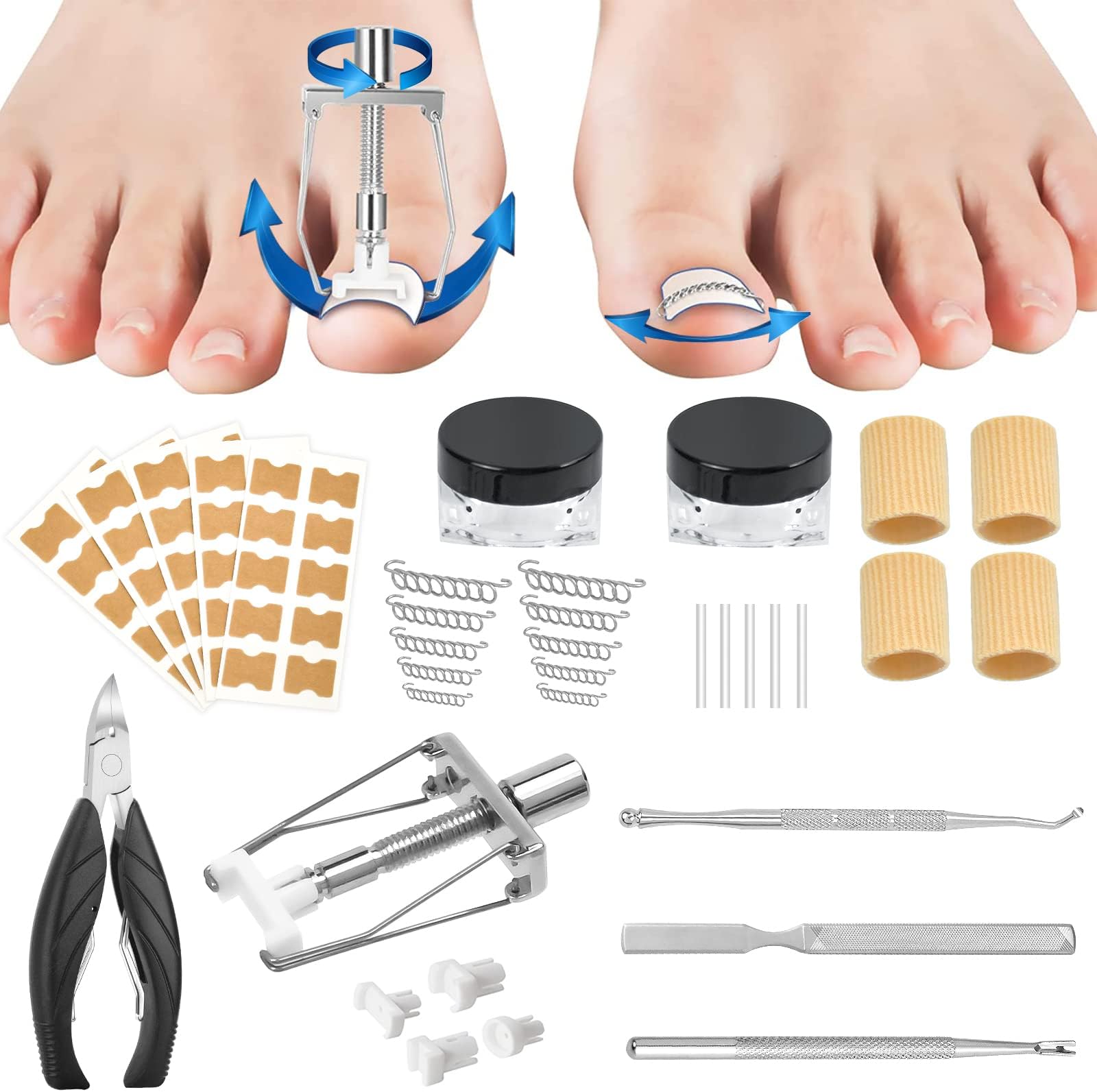 Amazon.com: Ingrown Toenail Removal Kit, Professional 41 Pcs/Set ...