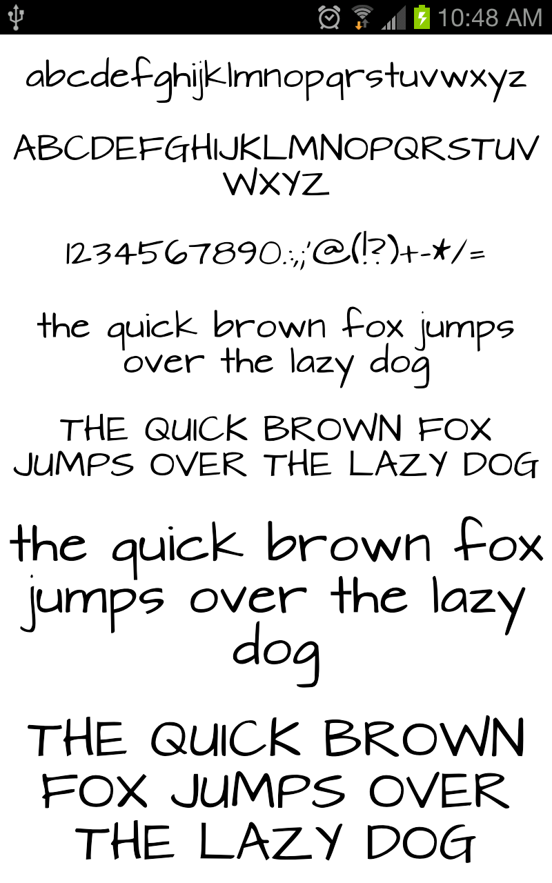 Hand Pack for FlipFont® free - App on Amazon Appstore
