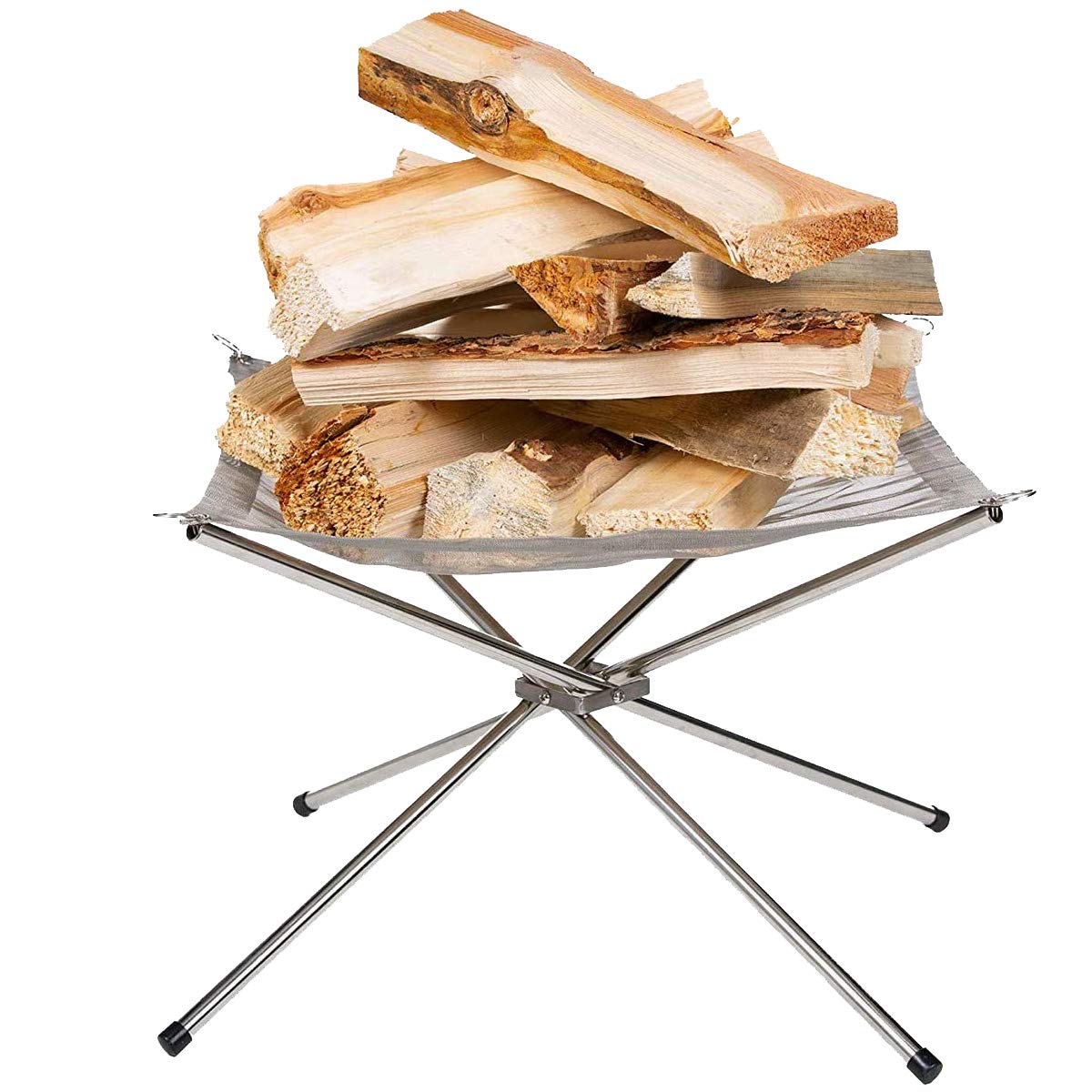 Buy Hurricom Portable Fire Pit Outdoor Fireplace with Carrying Bag ...