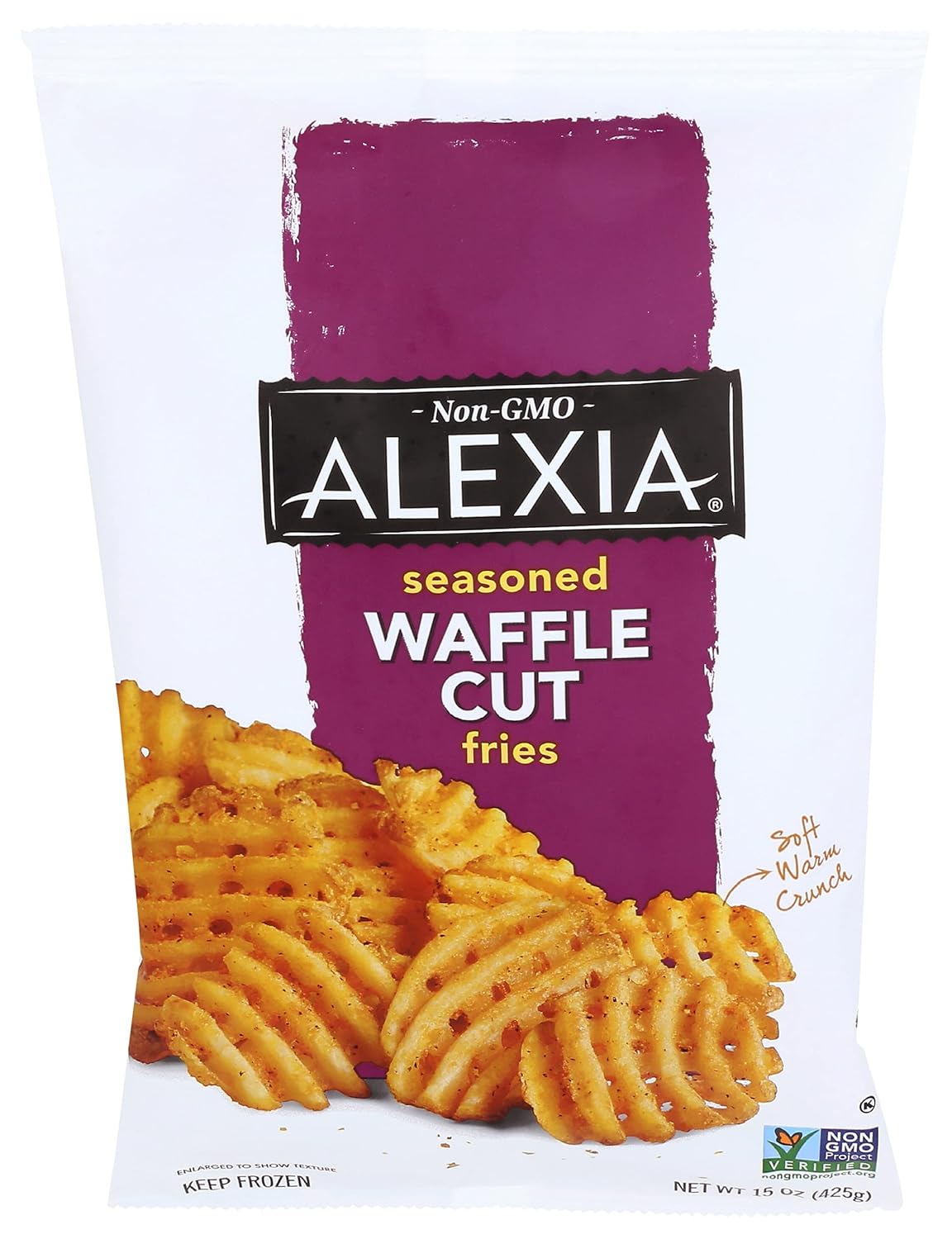 Amazon.com: Alexia Foods Seasoned Waffle Cut Fries, 15 OZ : Grocery ...