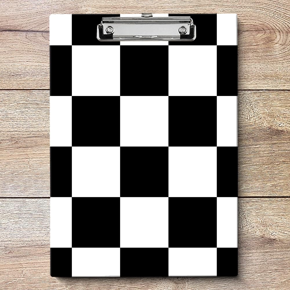 Tinywalk Wooden Exam Board with Metal Clip (Glossy Finish - Size 9x13 ...