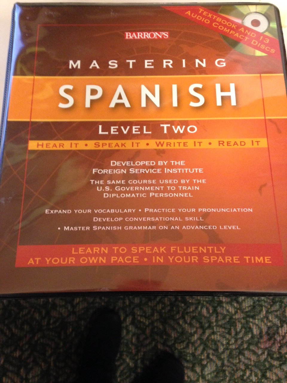 Barron's Mastering Spanish: Level 2: Hear It - Speak It - Write It ...